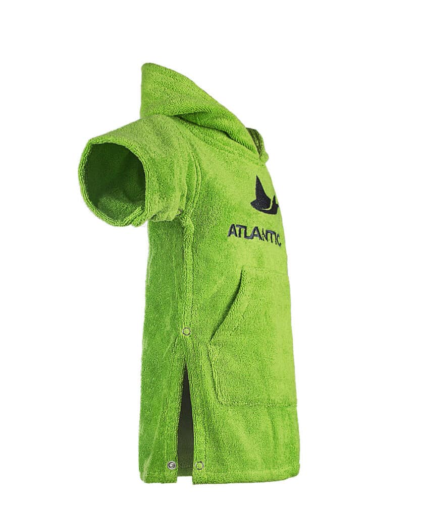 Surf Poncho Basic Baby | Green - ATLANTIC SHORE | Surf Ponchos
